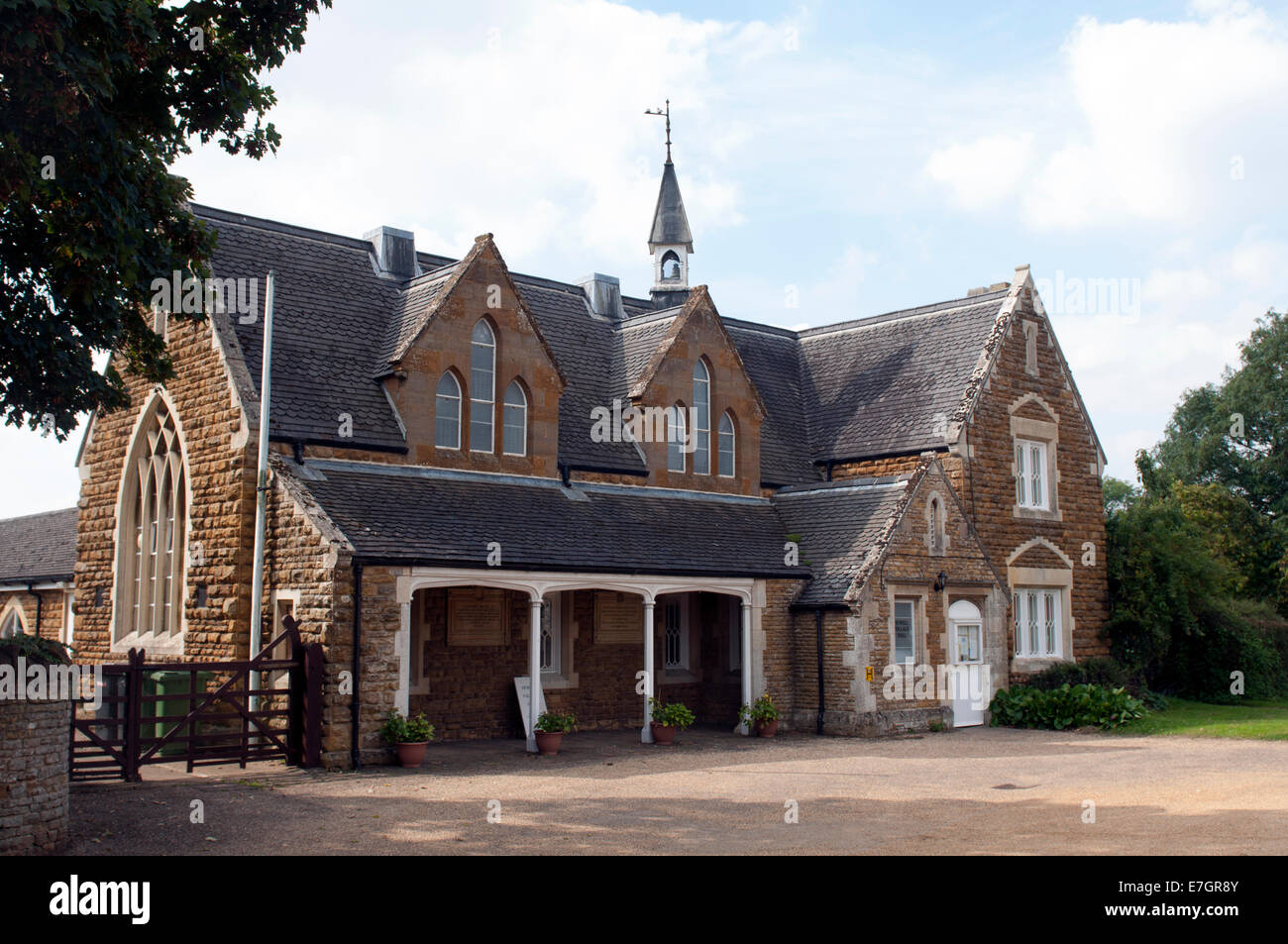 The village hall, Sywell, Northamptonshire, England, UK Stock Photo - Alamy
