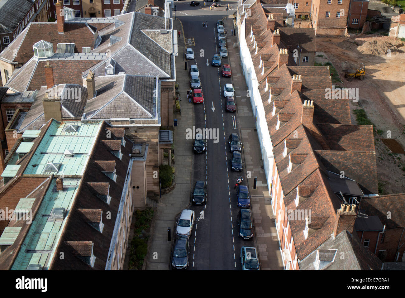 Warwickshire aerial view hi-res stock photography and images - Alamy