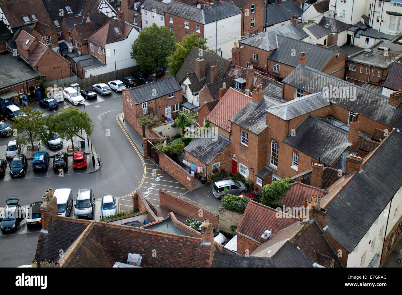 Warwickshire aerial view hi-res stock photography and images - Alamy