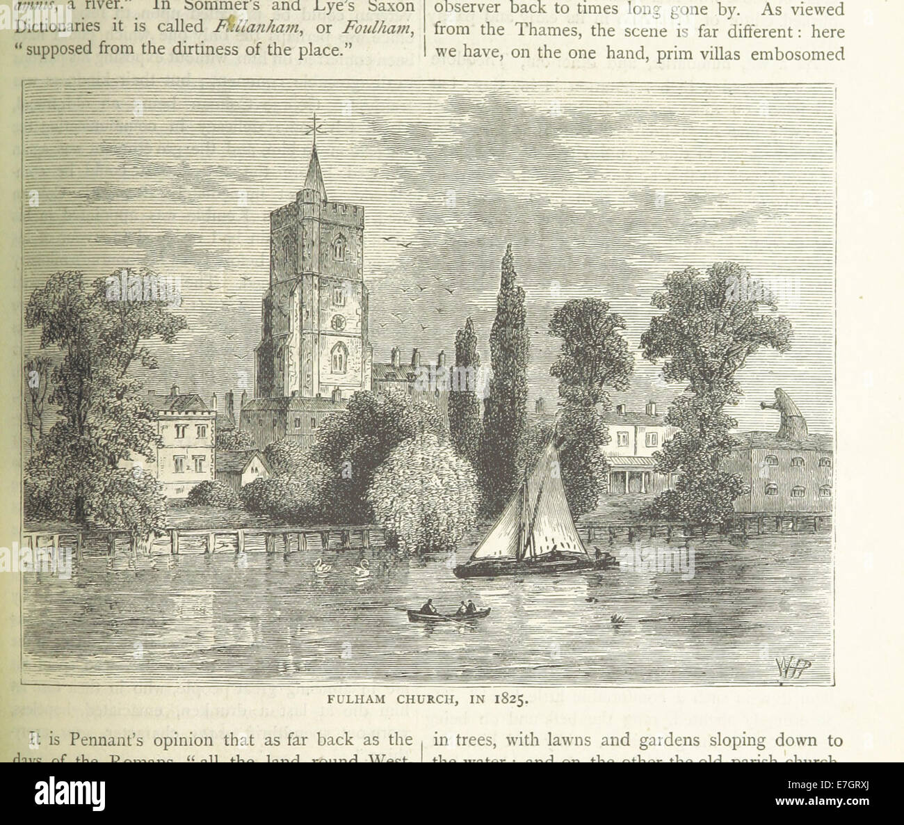 Illustration from 'Old and New London' (1887), showing a significant ...