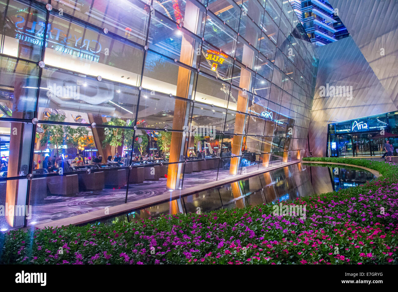 The Aria Resort and Casino in Las Vegas Stock Photo - Alamy
