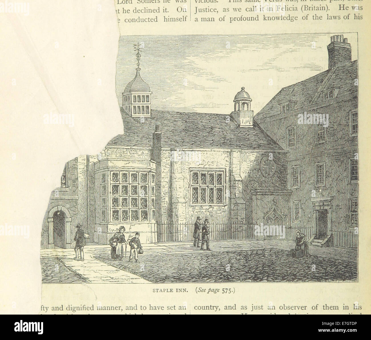 Illustration from 'Old and New London' showing another scene of London ...
