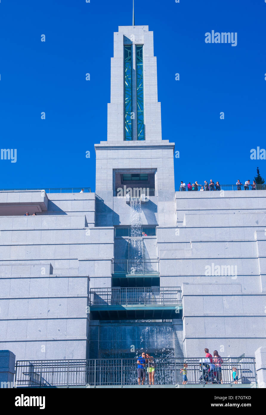 The LDS Conference Center in Salt Lake City , Utah Stock Photo - Alamy