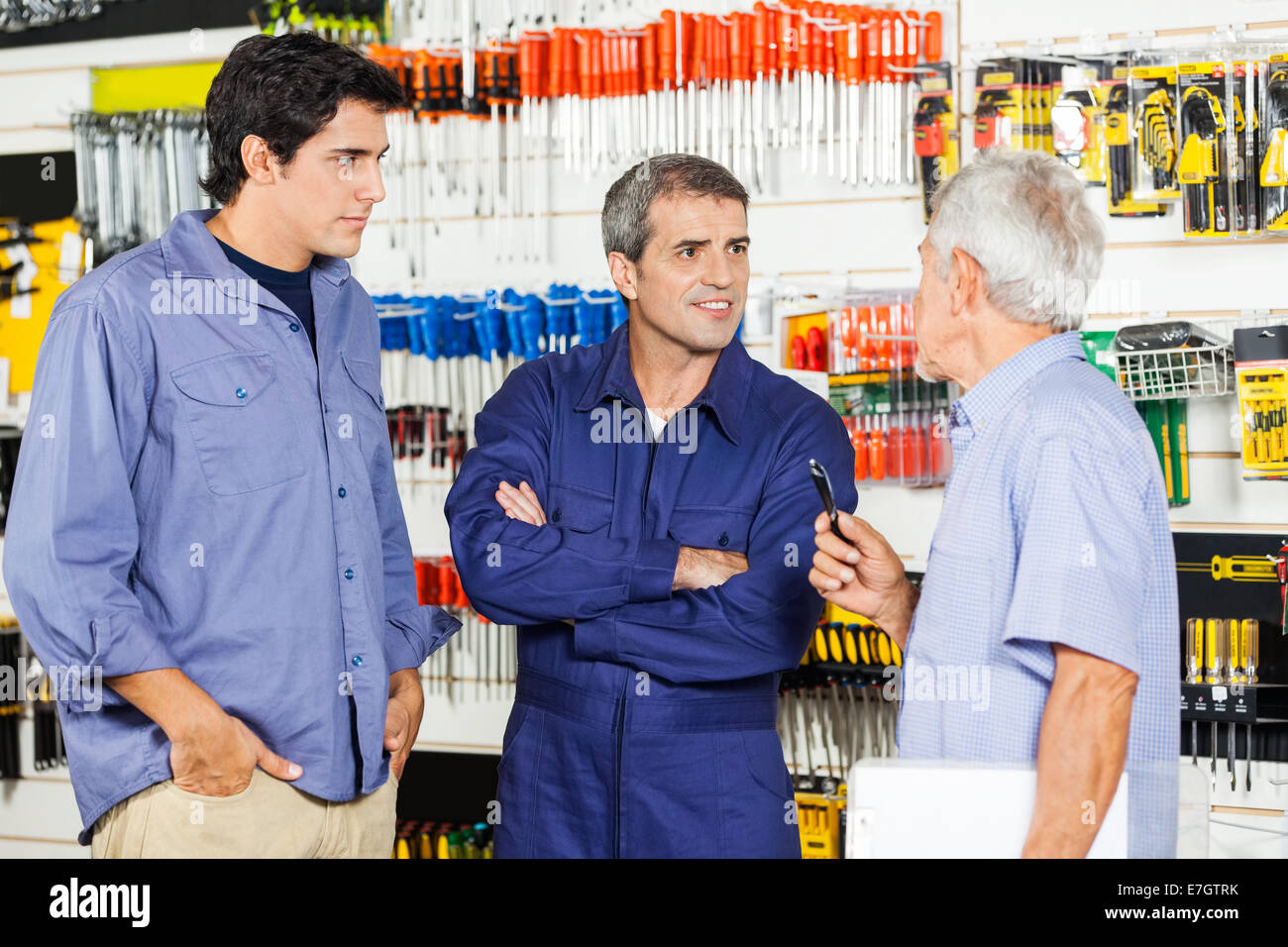 Worker employee customer customers people hi-res stock photography and ...