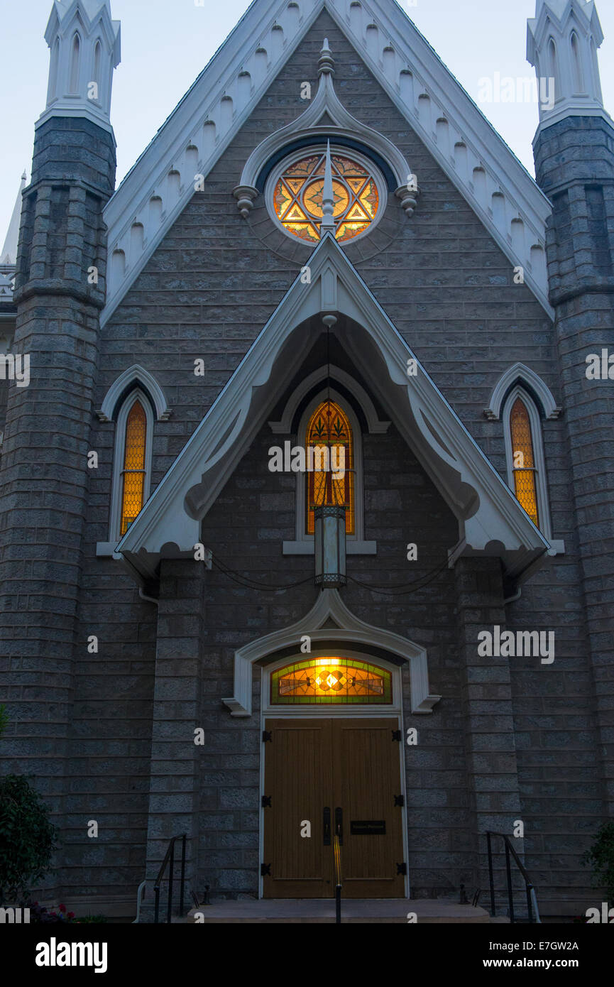 Salt Lake Assembly Hall Lds High Resolution Stock Photography and ...