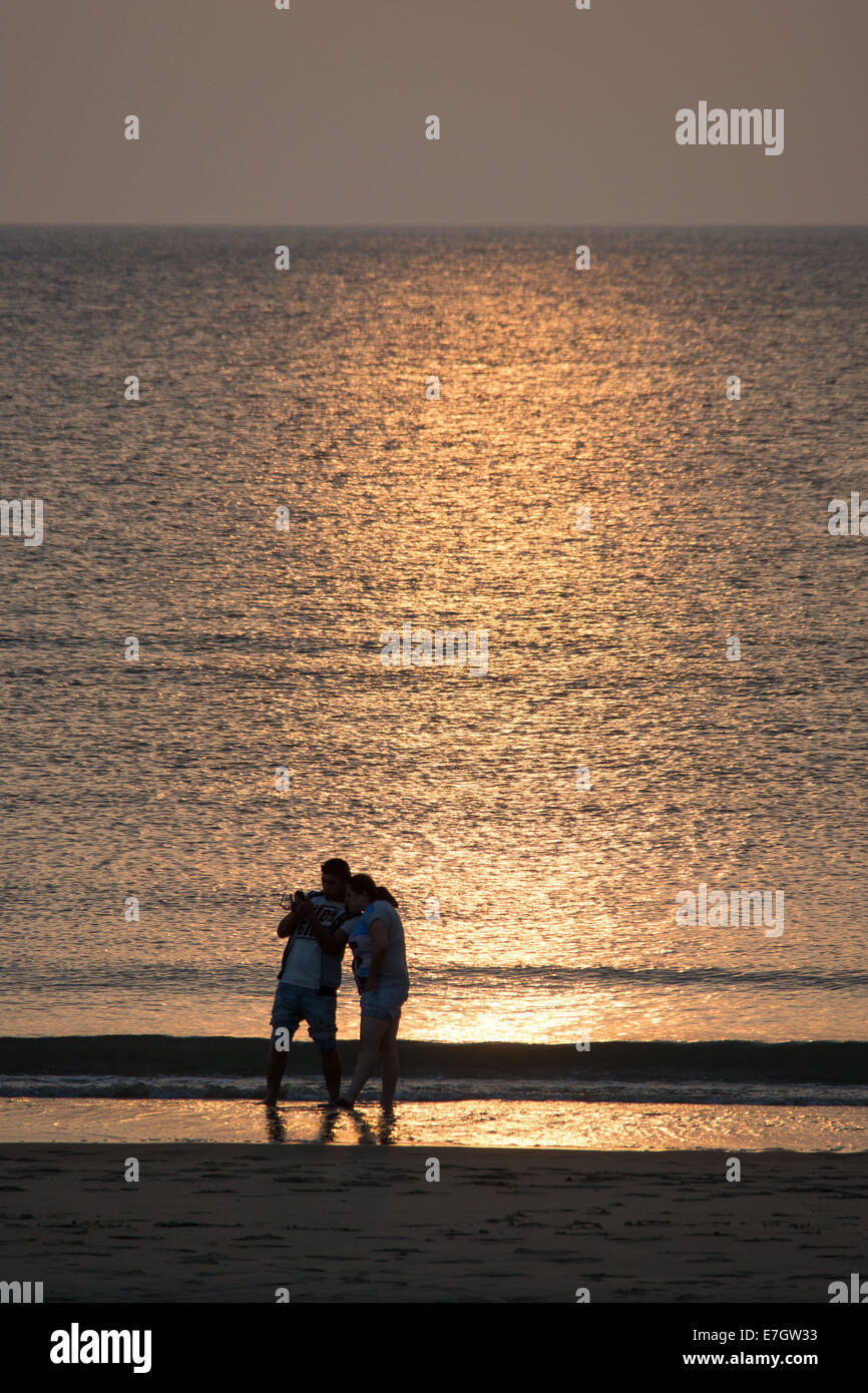 September evening stroll Stock Photo - Alamy