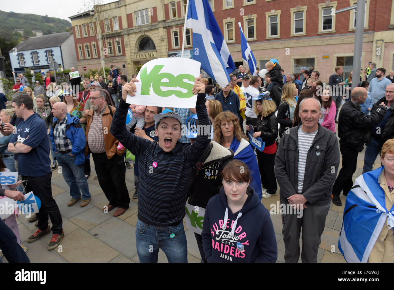 Market square in galashiels hi-res stock photography and images - Alamy