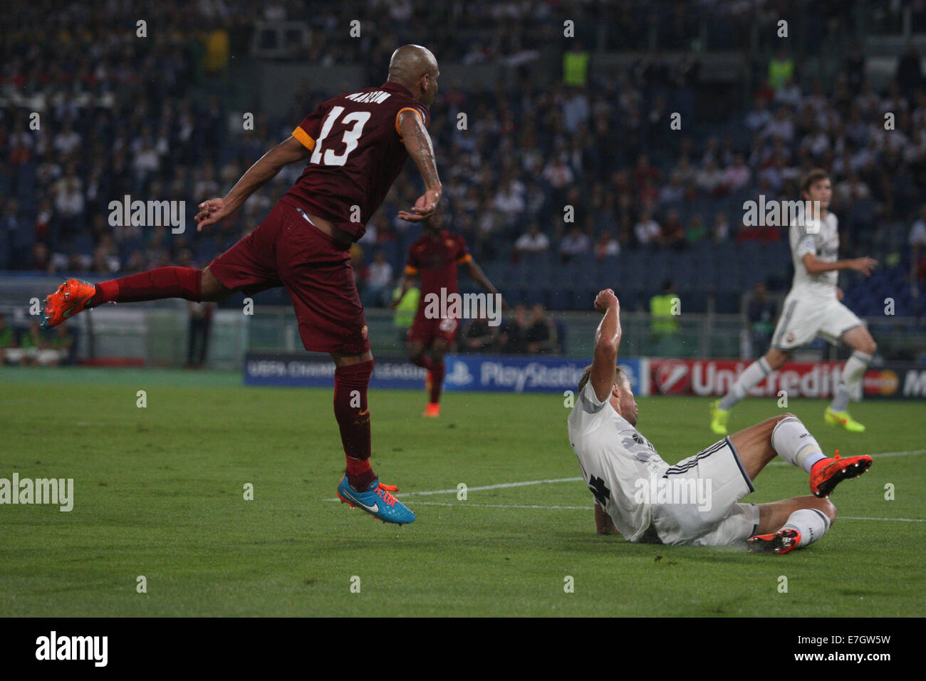 Rome, Italy. 17th September, 2014. Olympic Stadium Uefa Champions ...