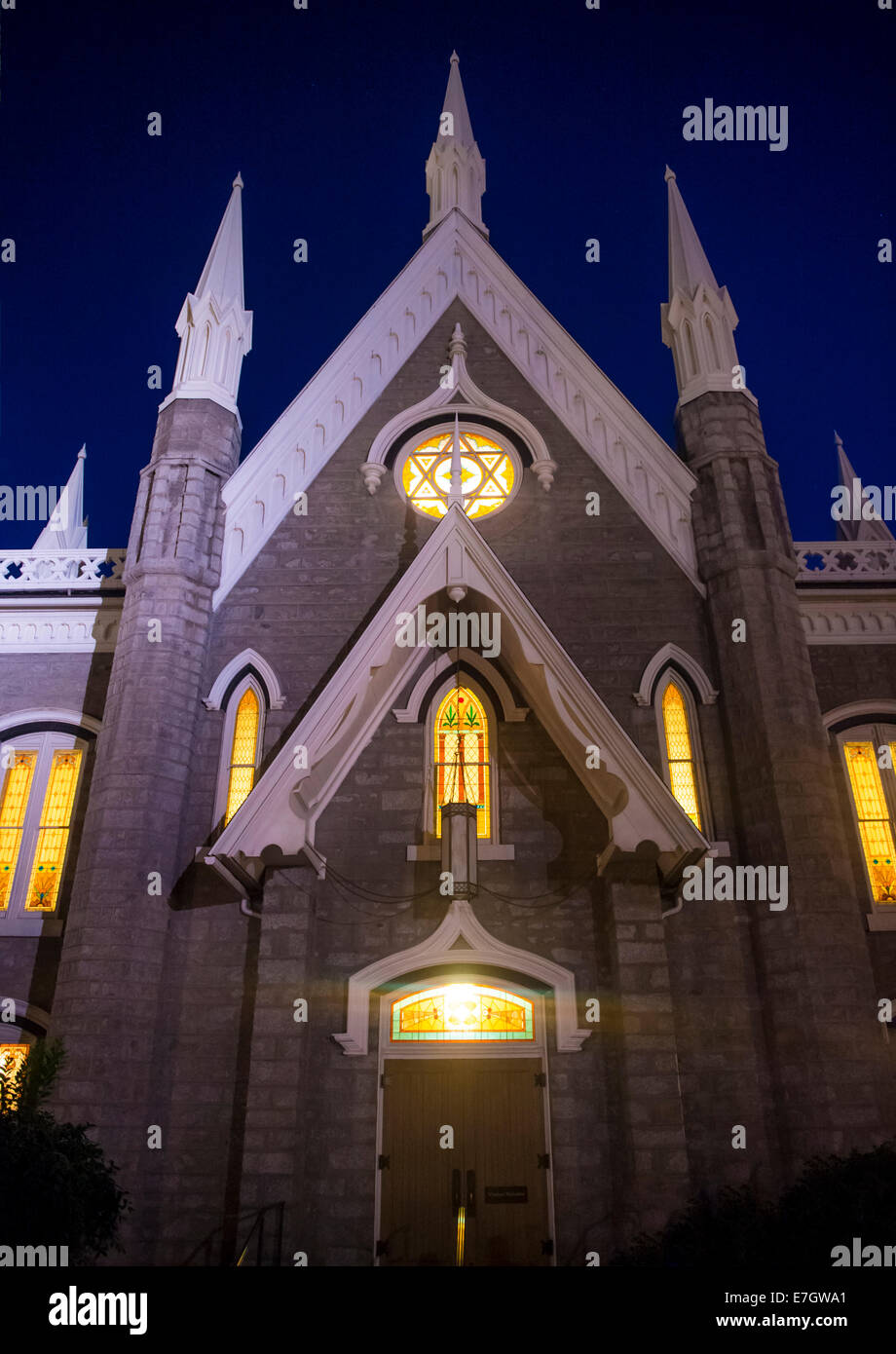 Salt Lake Assembly Hall Lds High Resolution Stock Photography and ...