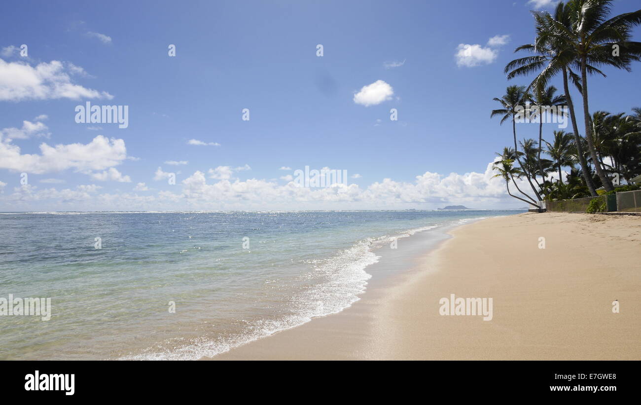 Kaaawa Beach Park, Oahu, Hawaii Stock Photo - Alamy