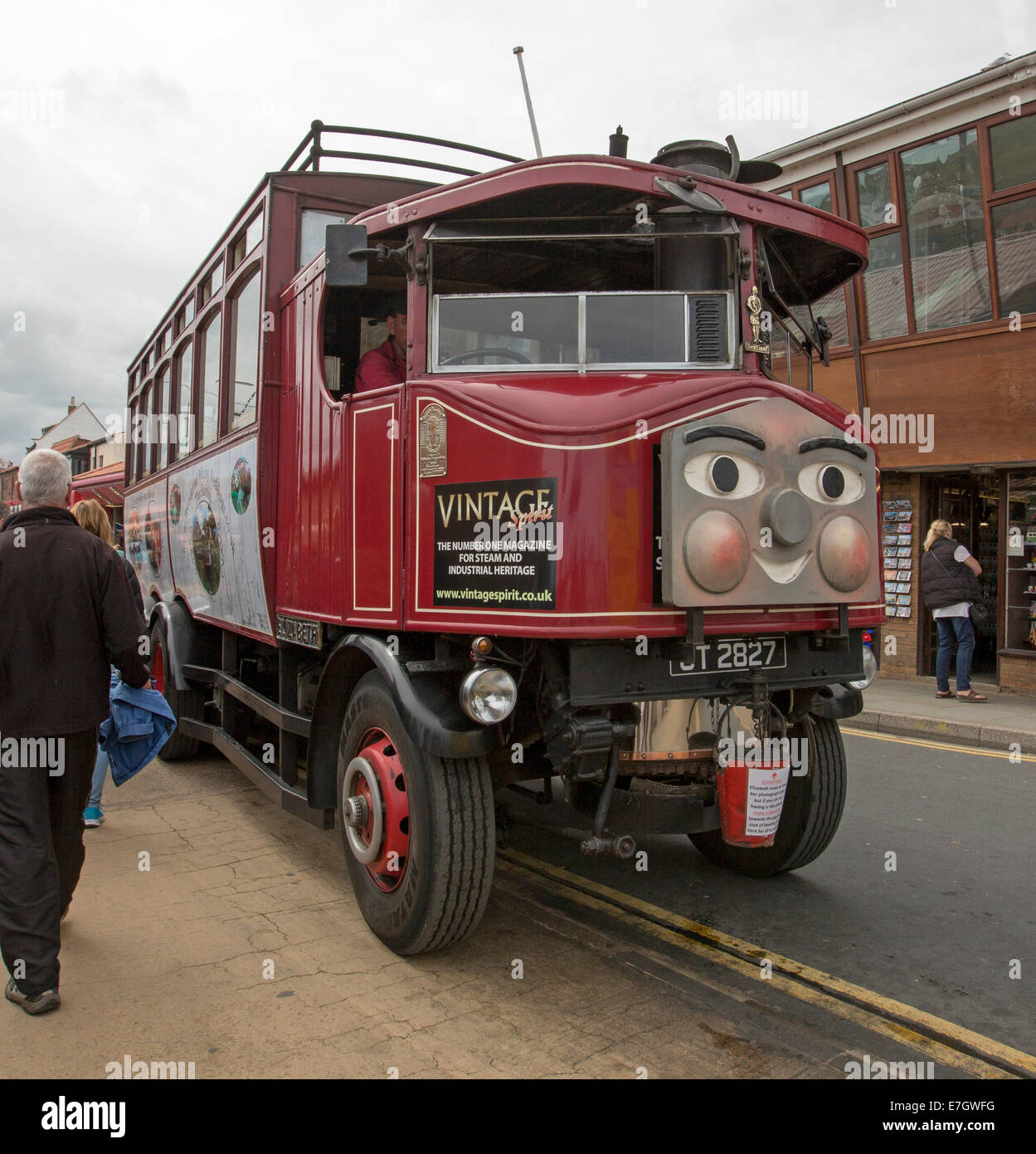 Steam bus hi-res stock photography and images - Alamy