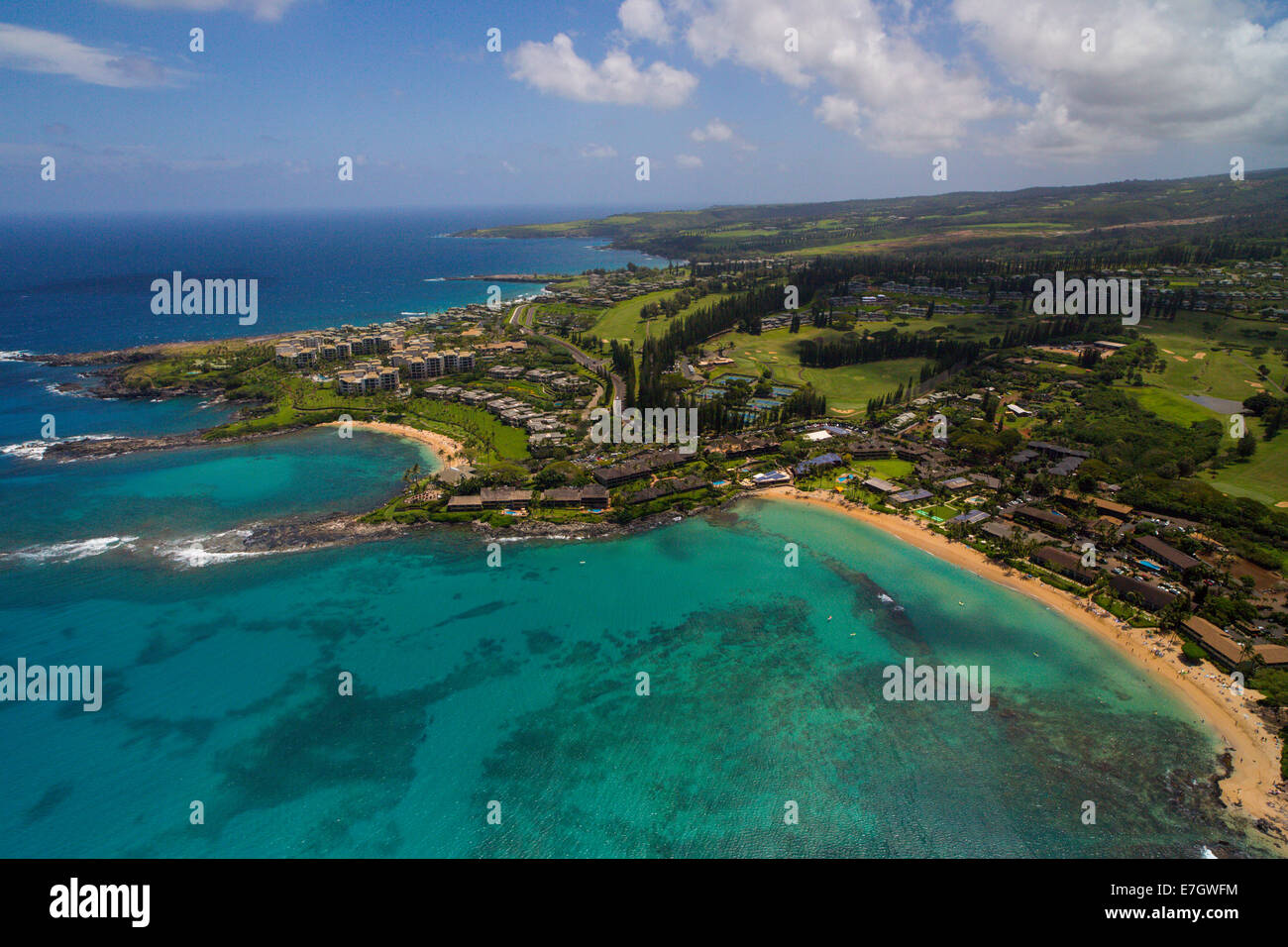 Napili Beach, Kapalua, Maui, Hawaii Stock Photo - Alamy