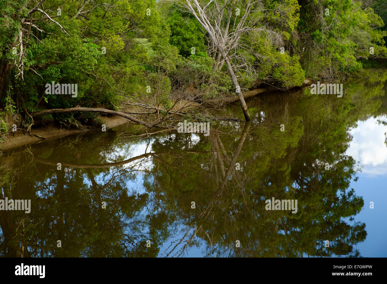 On the North Maroochy River Stock Photo - Alamy