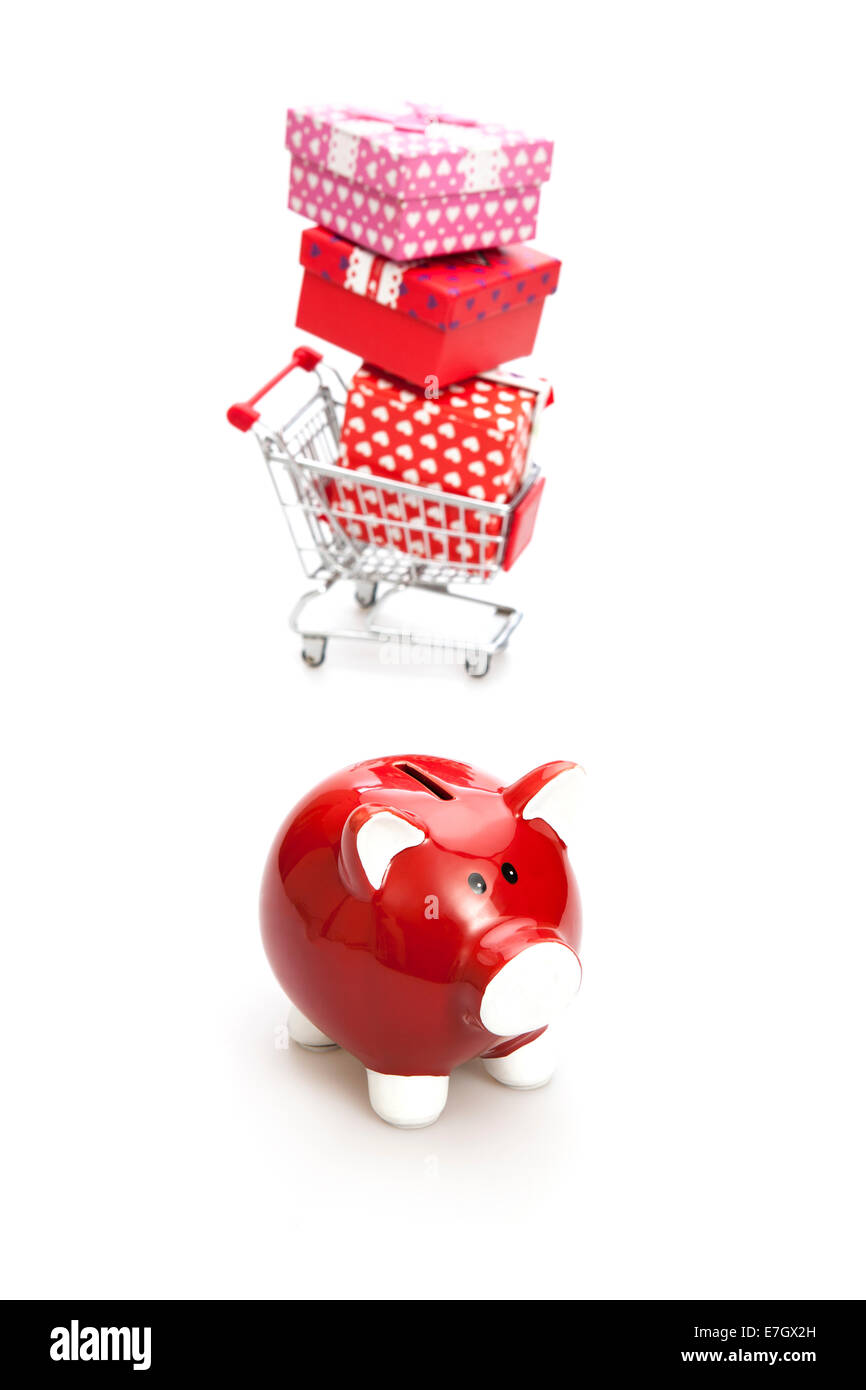 The budget red box hi-res stock photography and images - Alamy