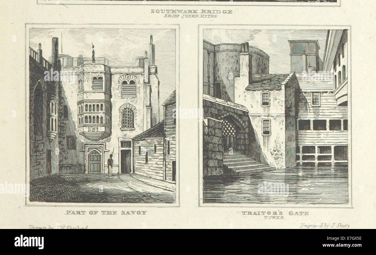 Illustration from 'National History and Views of London' showing ...