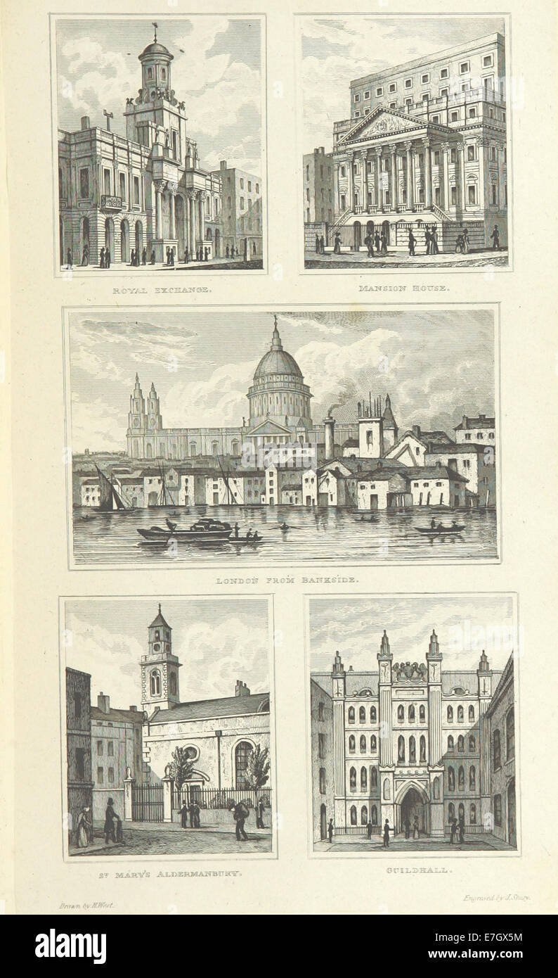 An illustration from the 'National History and Views of London and its ...