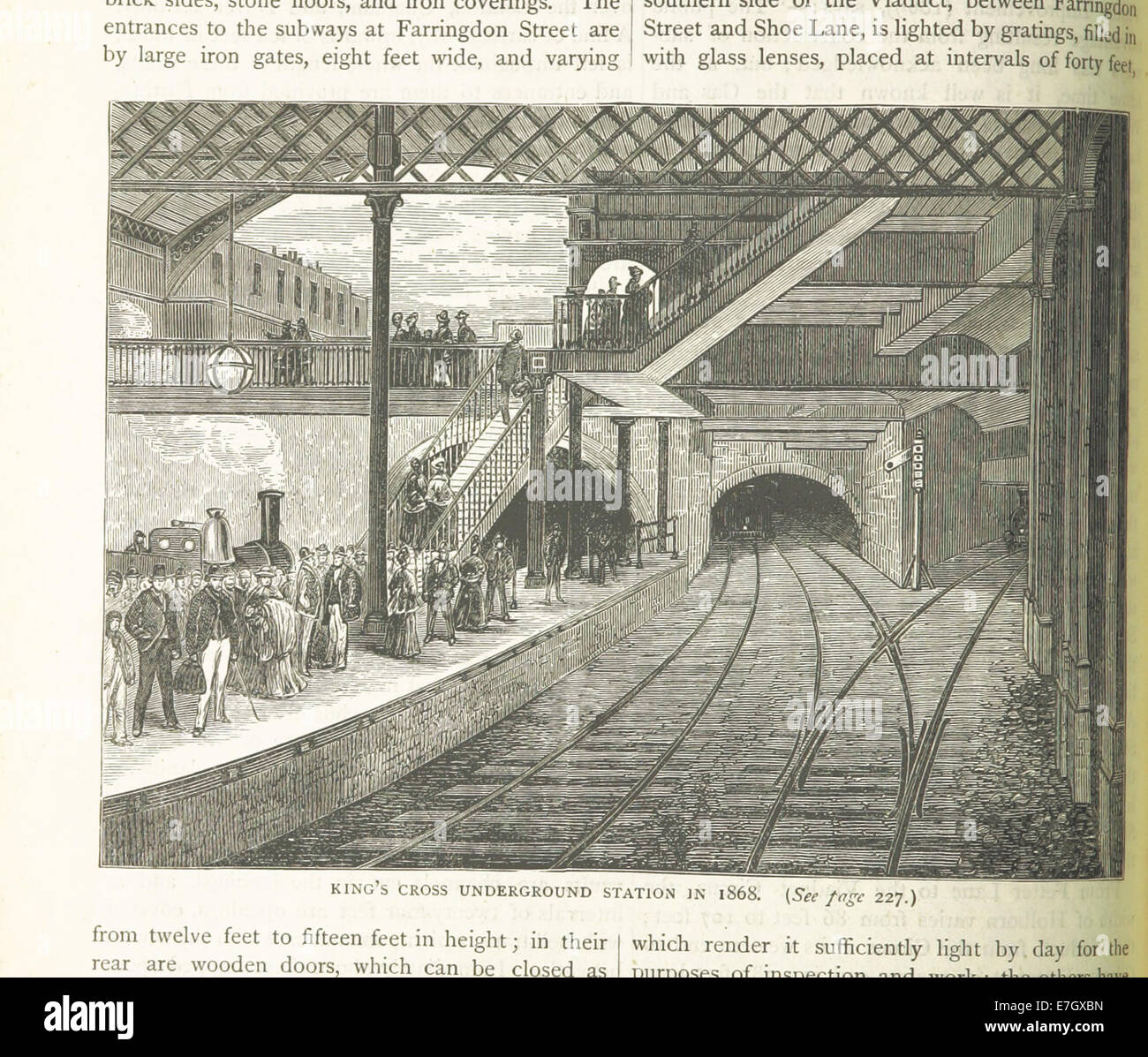 Illustration from 'Old and New London' depicting a detailed view of ...