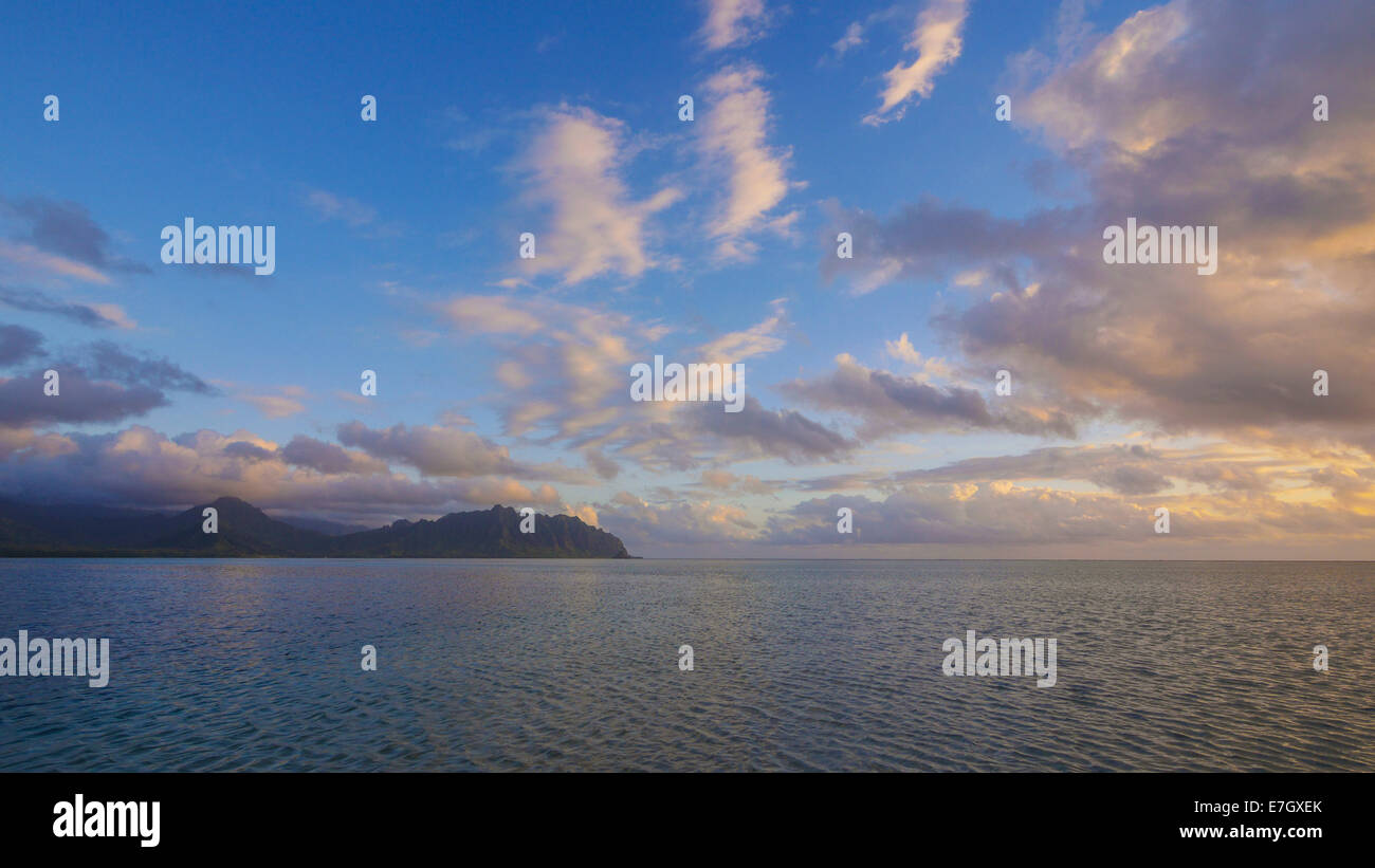 Sandbar, Kaneohe Bay, Oahu, Hawaii Stock Photo - Alamy