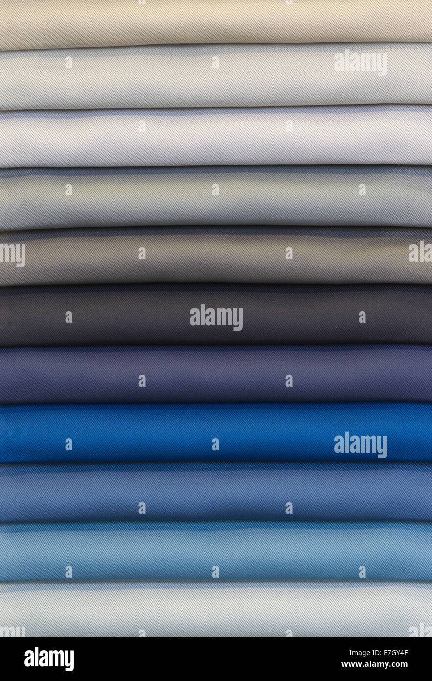 Samples of colorful fabric texture background. Blue-Grey scale Stock ...