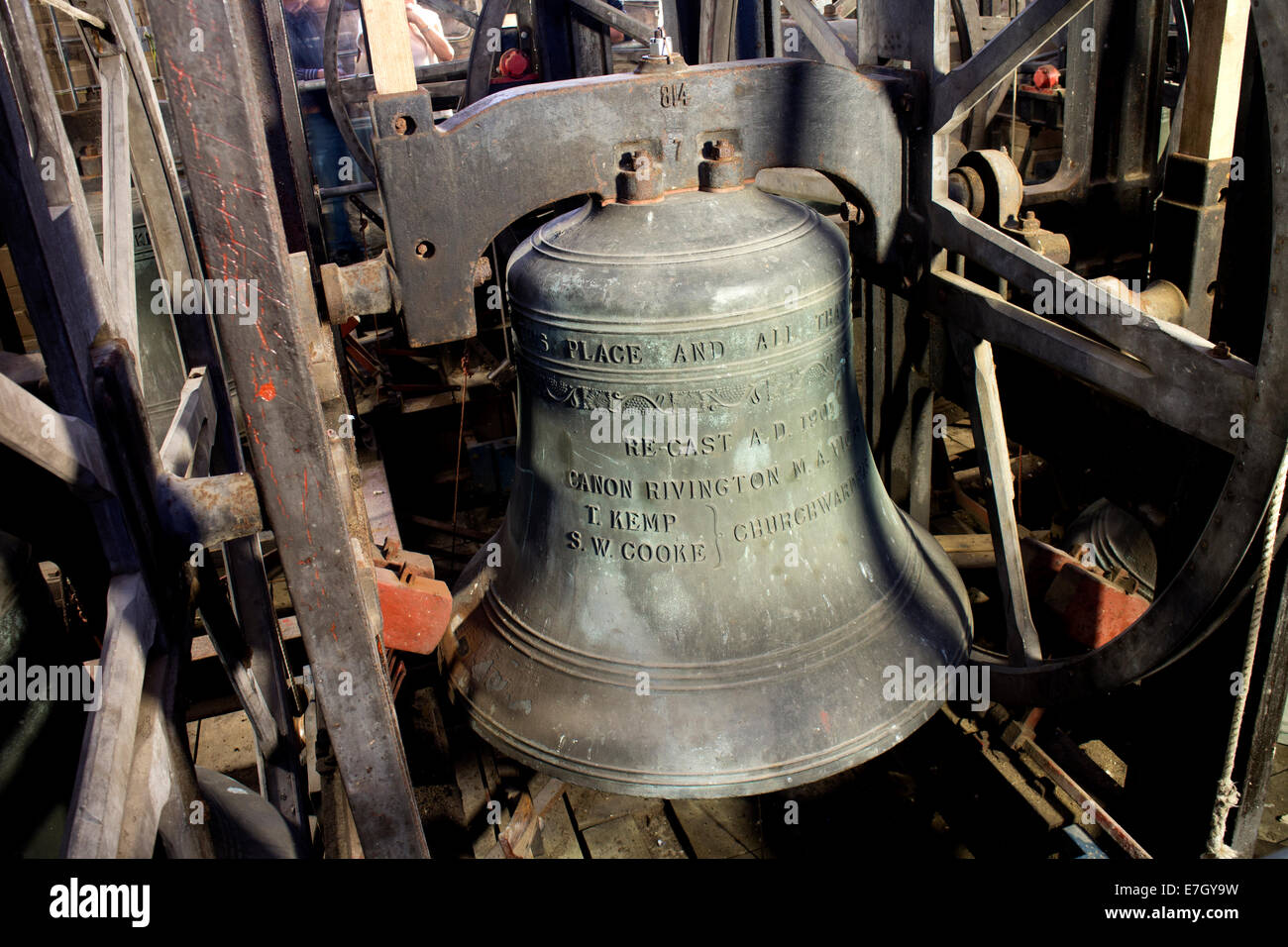Belfry inside interior view hi-res stock photography and images - Alamy