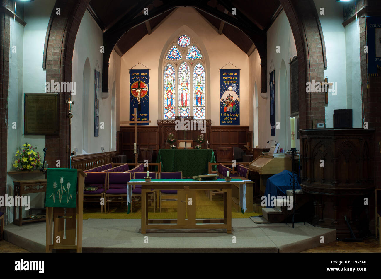 St. Andrew`s Church, Countesthorpe, Leicestershire, England, UK Stock ...