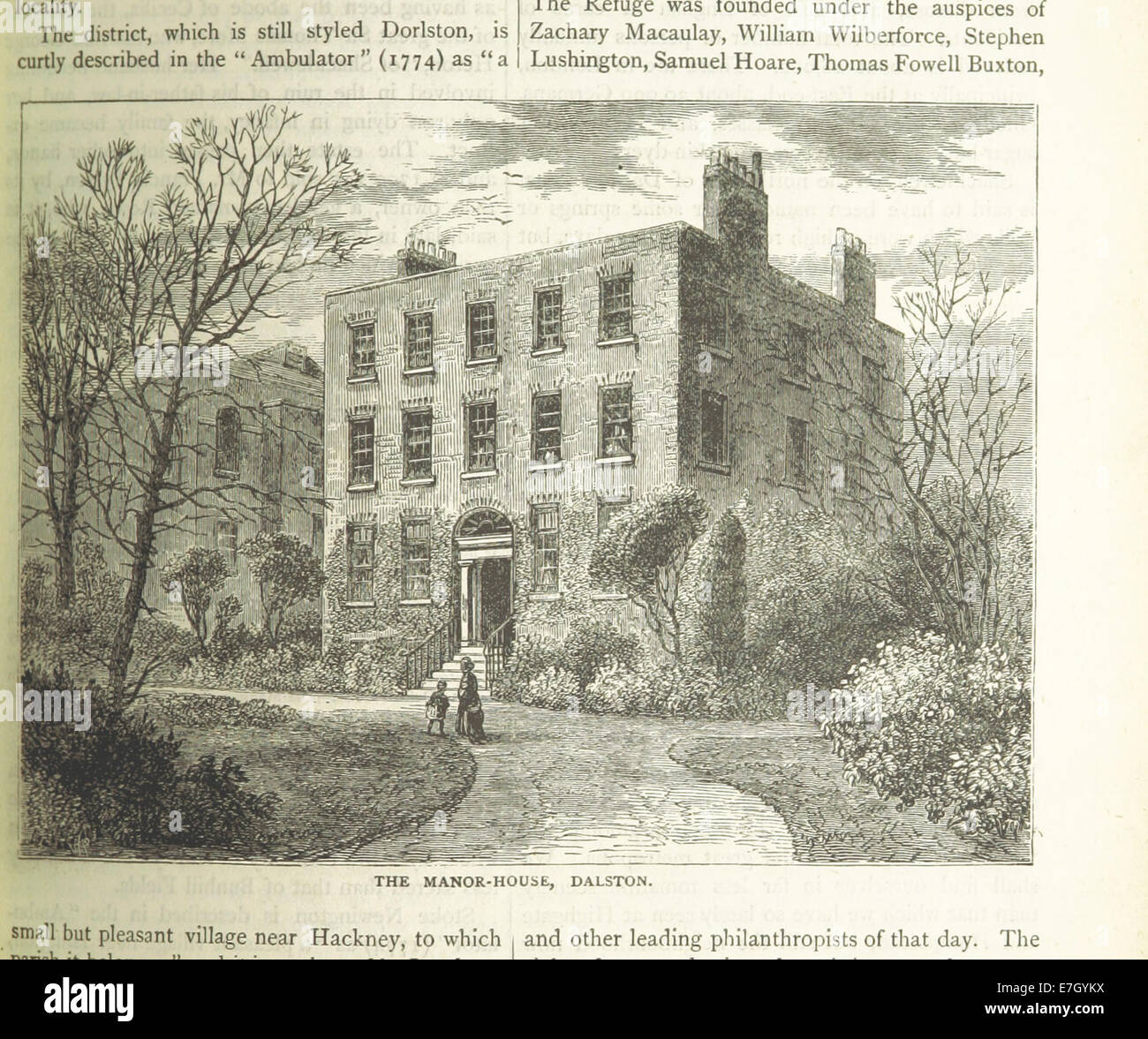 An illustration from 'Old and New London' showing a view of London’s ...