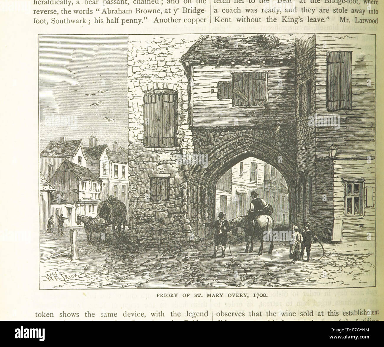 An illustration from page 620 of 'Old and New London', depicting ...