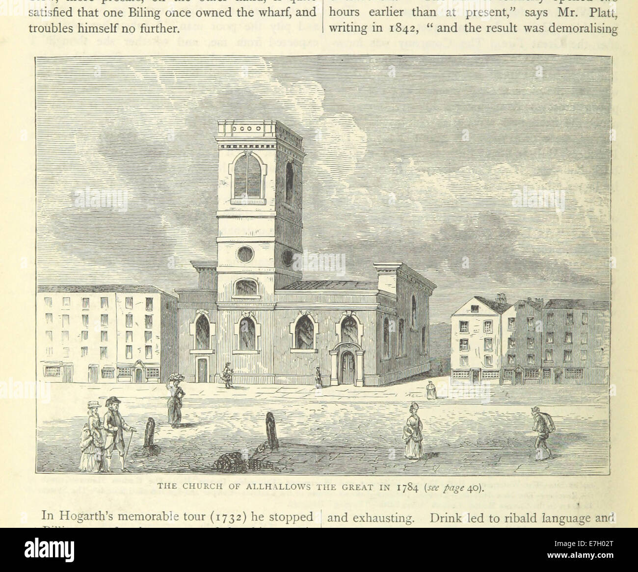 Illustration from page 648 of 'Old and New London,' depicting the ...