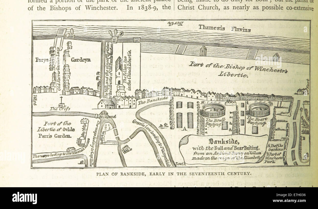 Illustration from page 650 of 'Old and New London,' depicting the ...