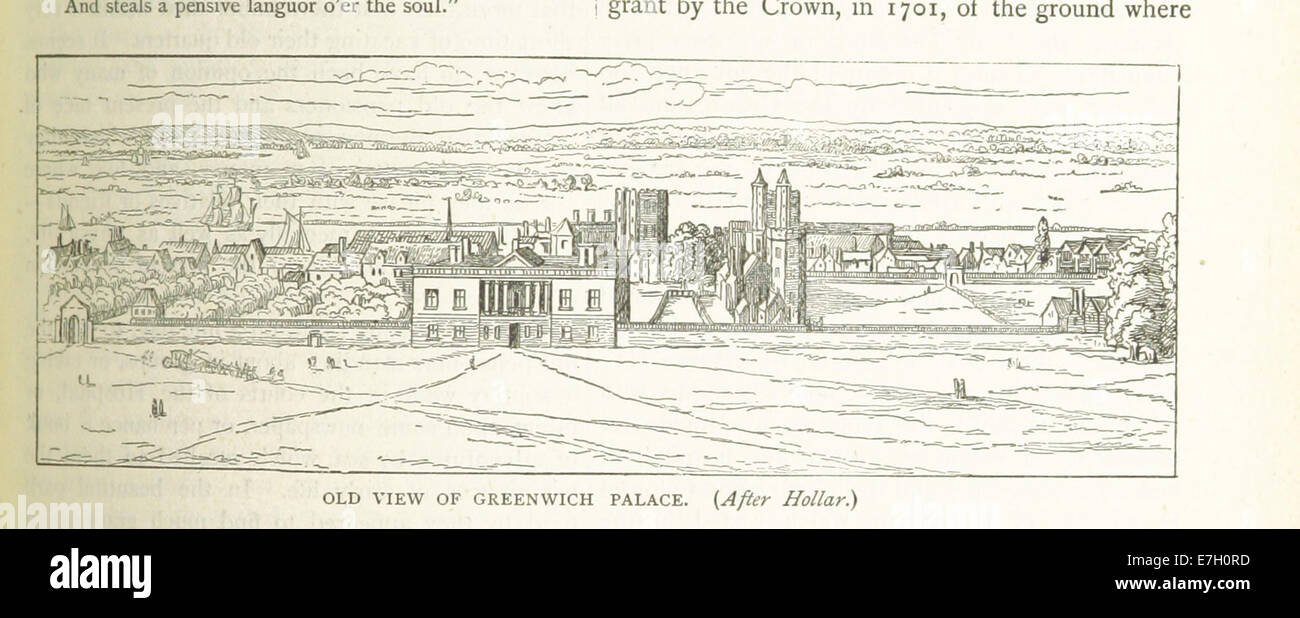 Page 791 of 'Old and New London' showcases a panoramic view of London ...