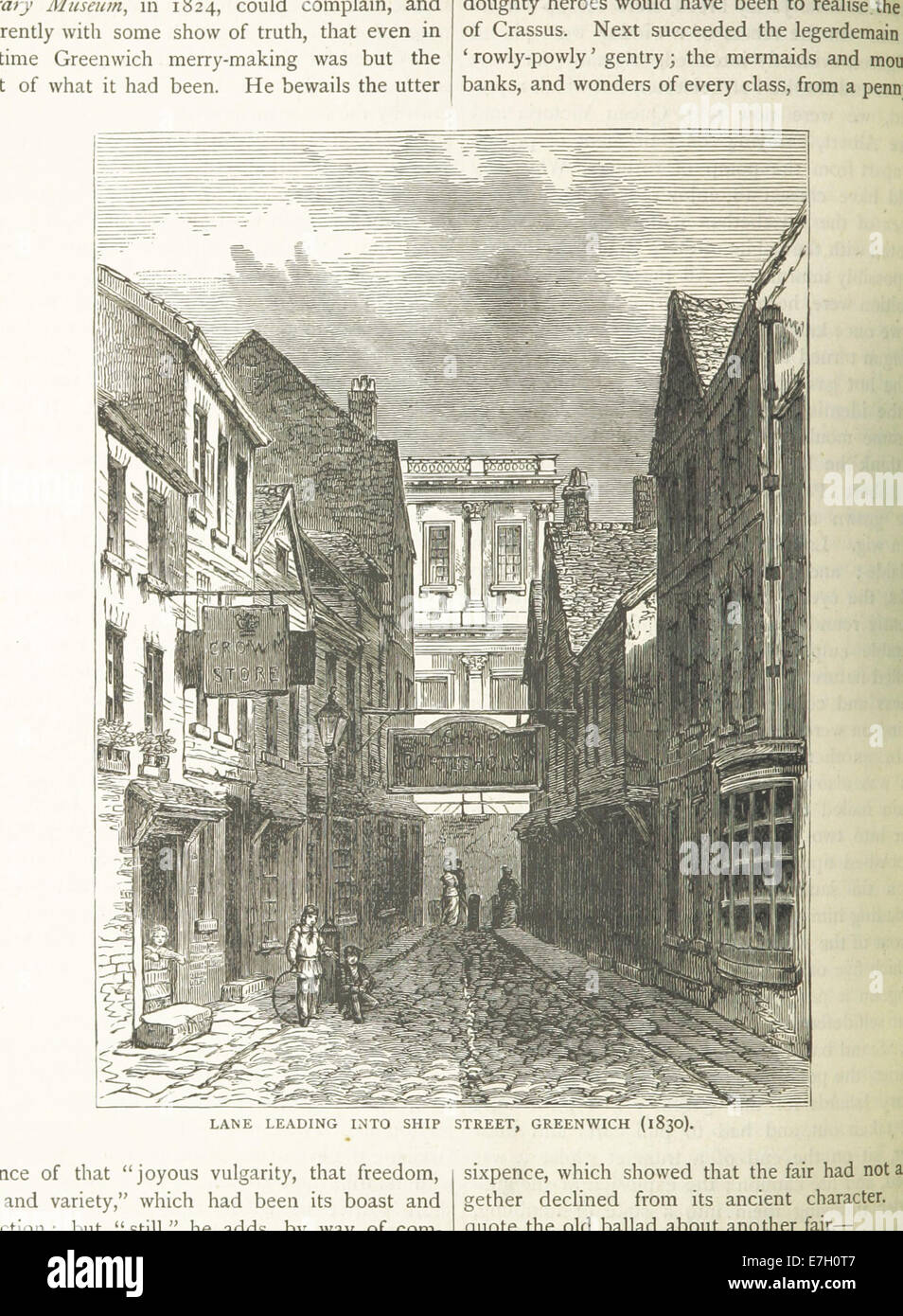 An illustration from page 812 of 'Old and New London', depicting a ...