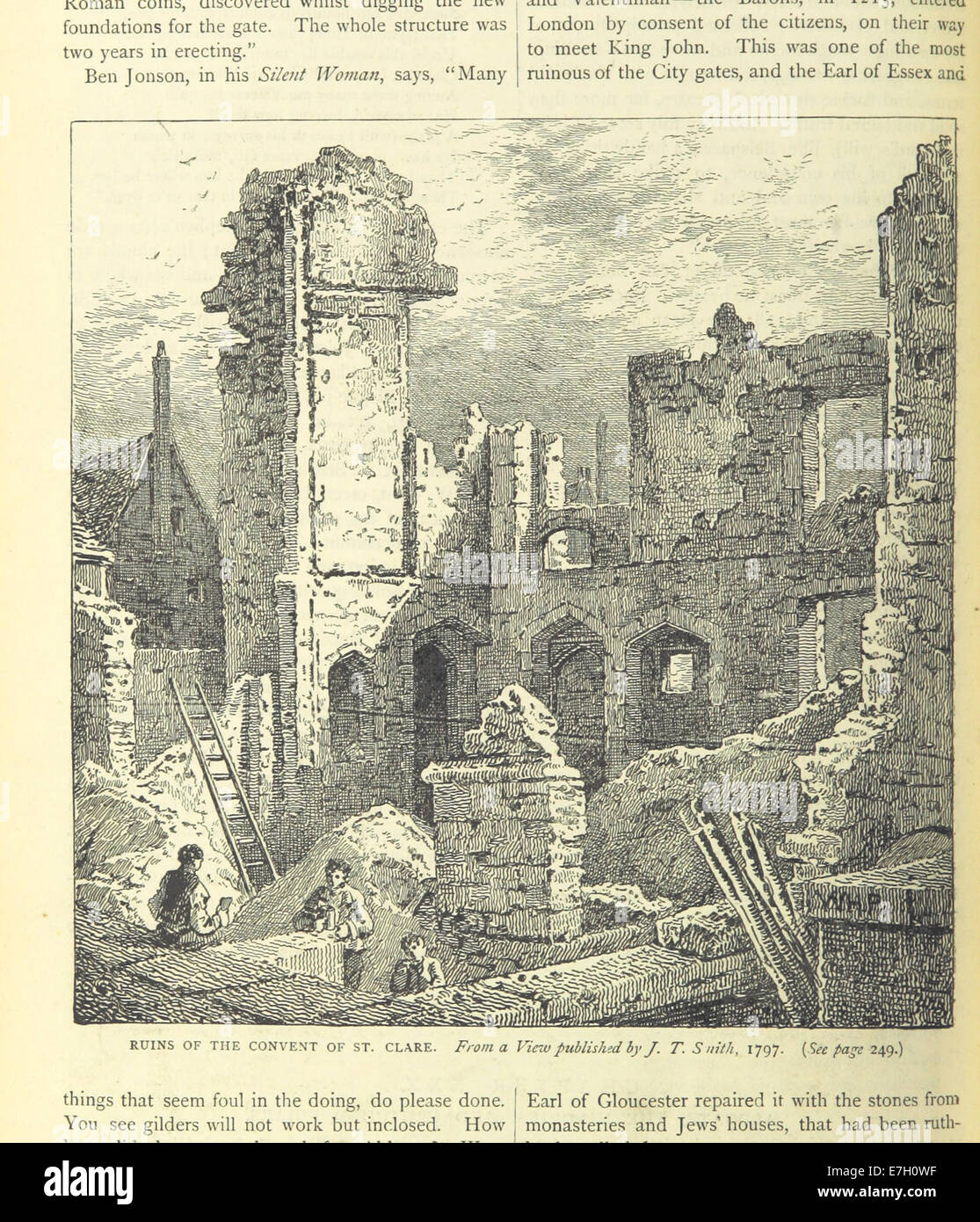 Image taken from page 852 of 'Old and New London', depicting the ...