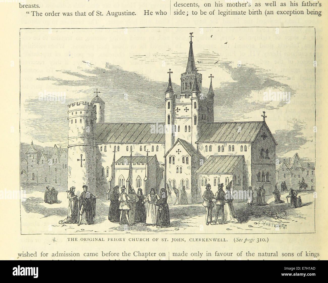 Illustration from 'Old and New London' (1887), showing another aspect ...