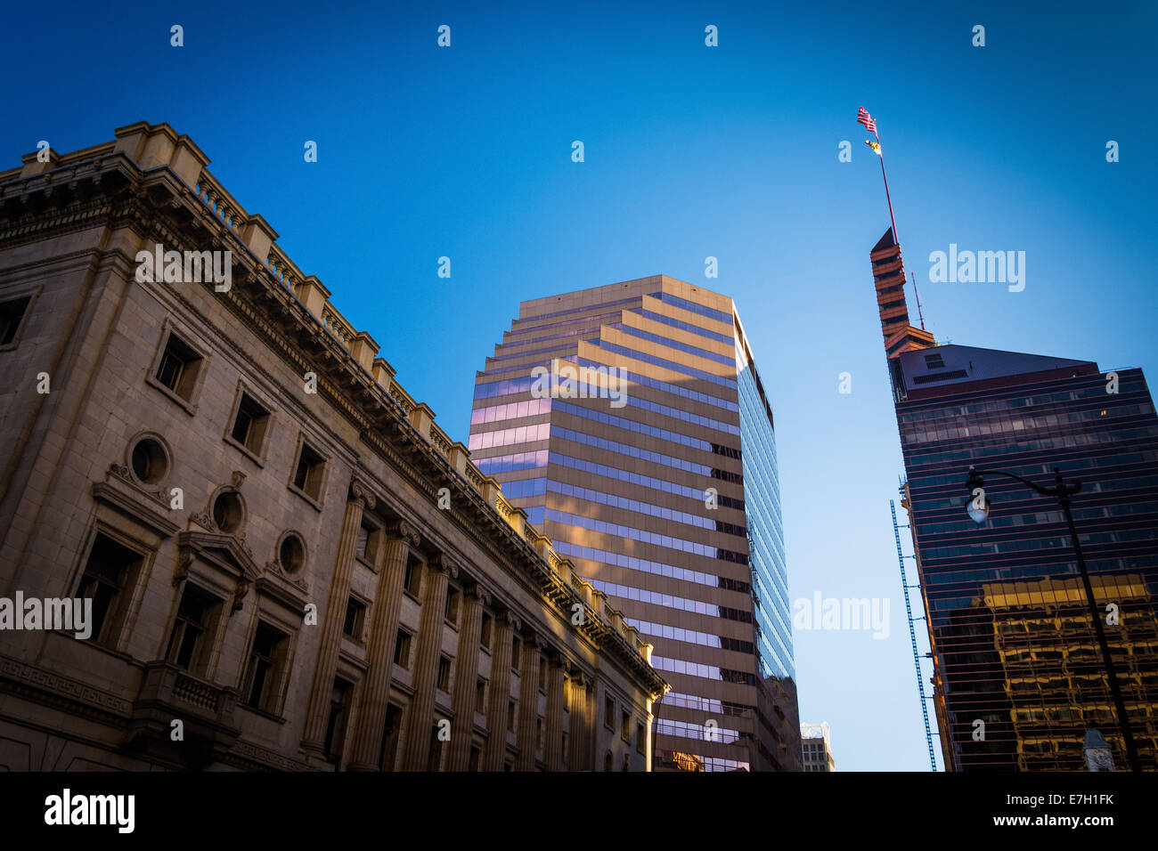 Buildings in downtown Baltimore, Maryland Stock Photo - Alamy