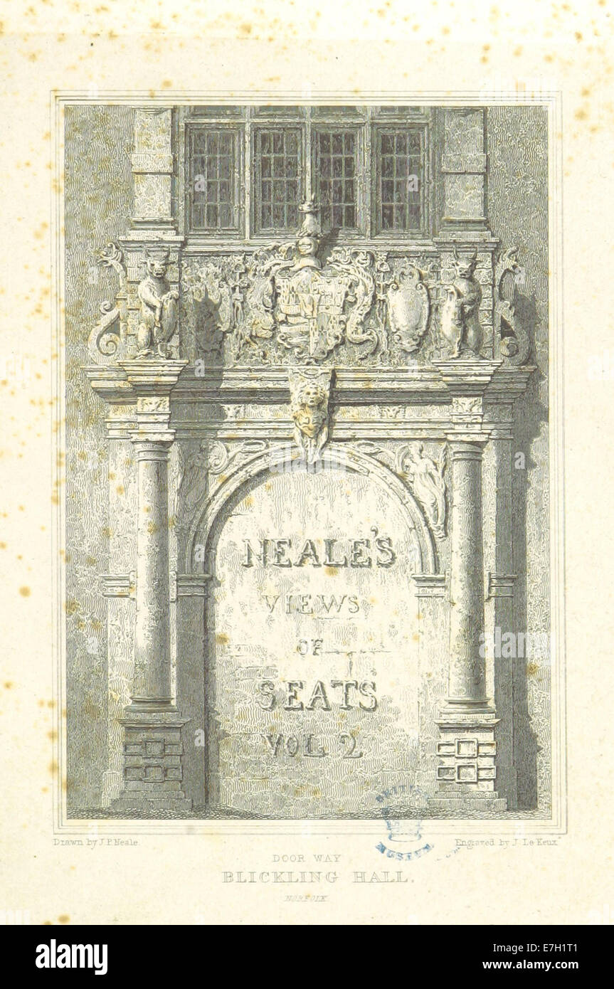 This illustration from page 9 of 'Views of the Seats of Noblemen and ...