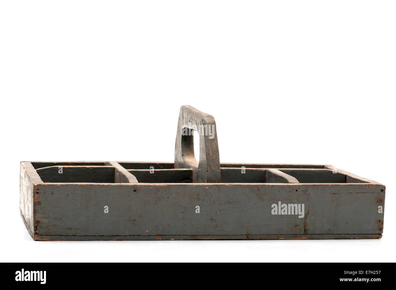 Old and used, empty tool box Stock Photo - Alamy