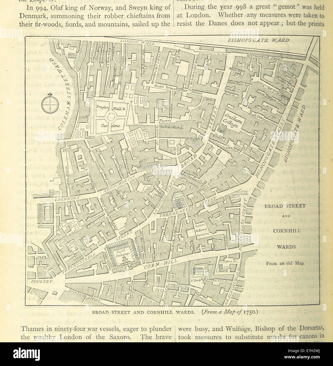 18th century london map hi-res stock photography and images - Alamy