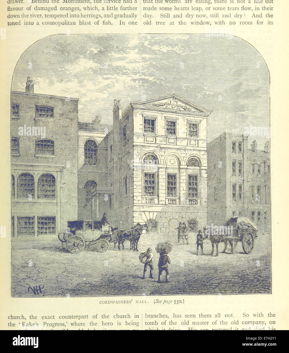 An 1887 illustration from 'Old and New London' depicting Cordwainers ...