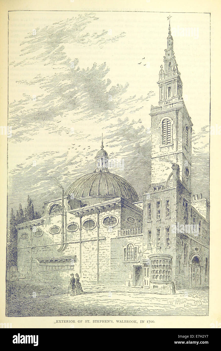 St stephen walbrook drawing hi-res stock photography and images - Alamy