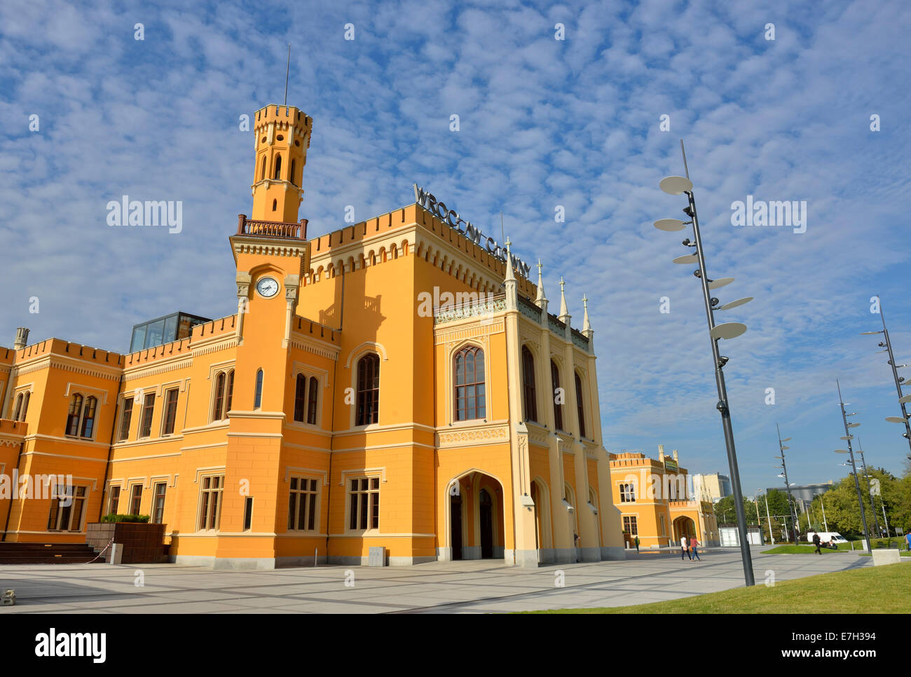 Main train station, Wroclaw, Poland Stock Photo - Alamy