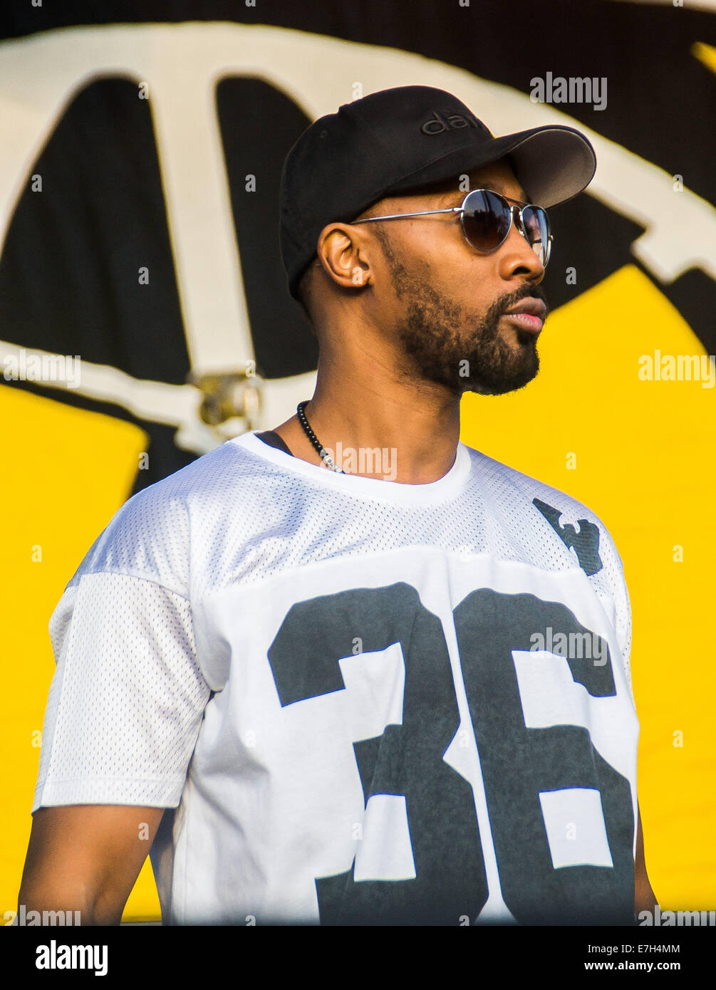 Chicago, IL, USA. 13th Sep, 2014. ROBERT FITZGERALD DIGGS (RZA) of Wu ...