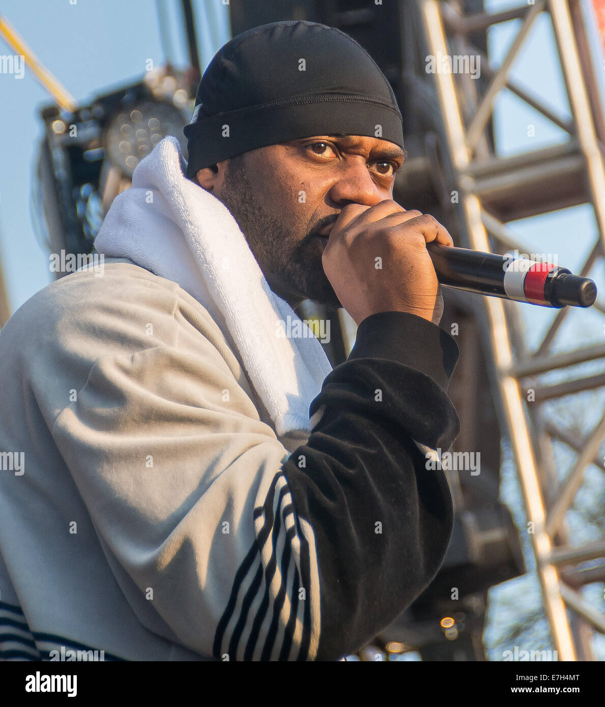 Chicago, IL, USA. 13th Sep, 2014. ROBERT FITZGERALD DIGGS (RZA) of Wu ...