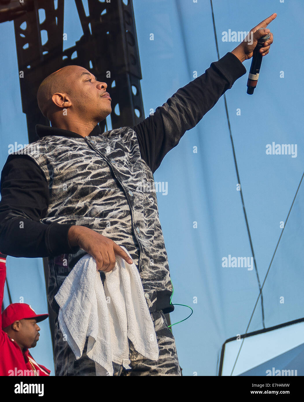 Chicago, IL, USA. 13th Sep, 2014. Lamont Jody Hawkins (U-God) of the Wu ...
