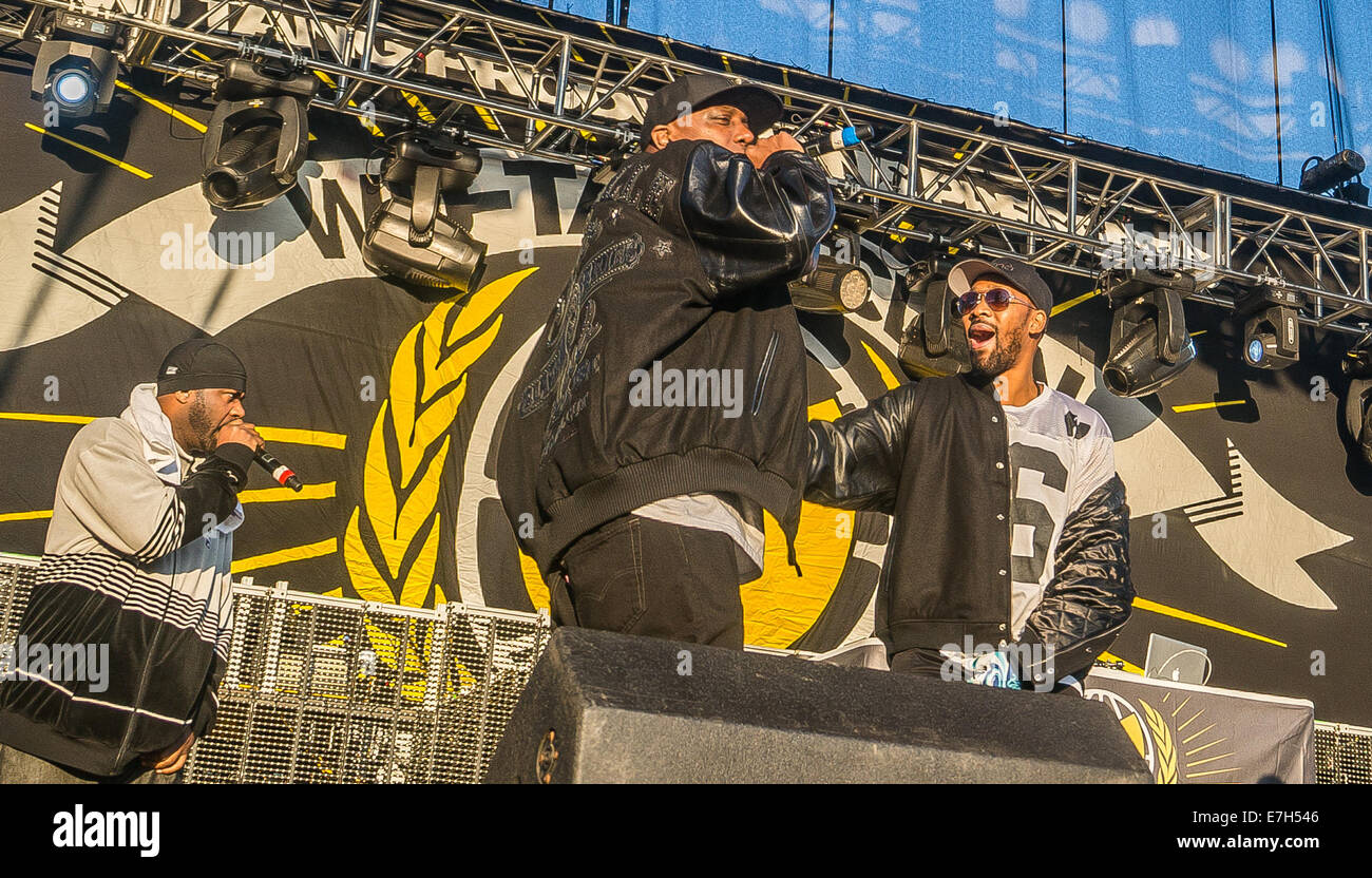 Chicago, IL, USA. 13th Sep, 2014. ROBERT FITZGERALD DIGGS (RZA) of Wu ...
