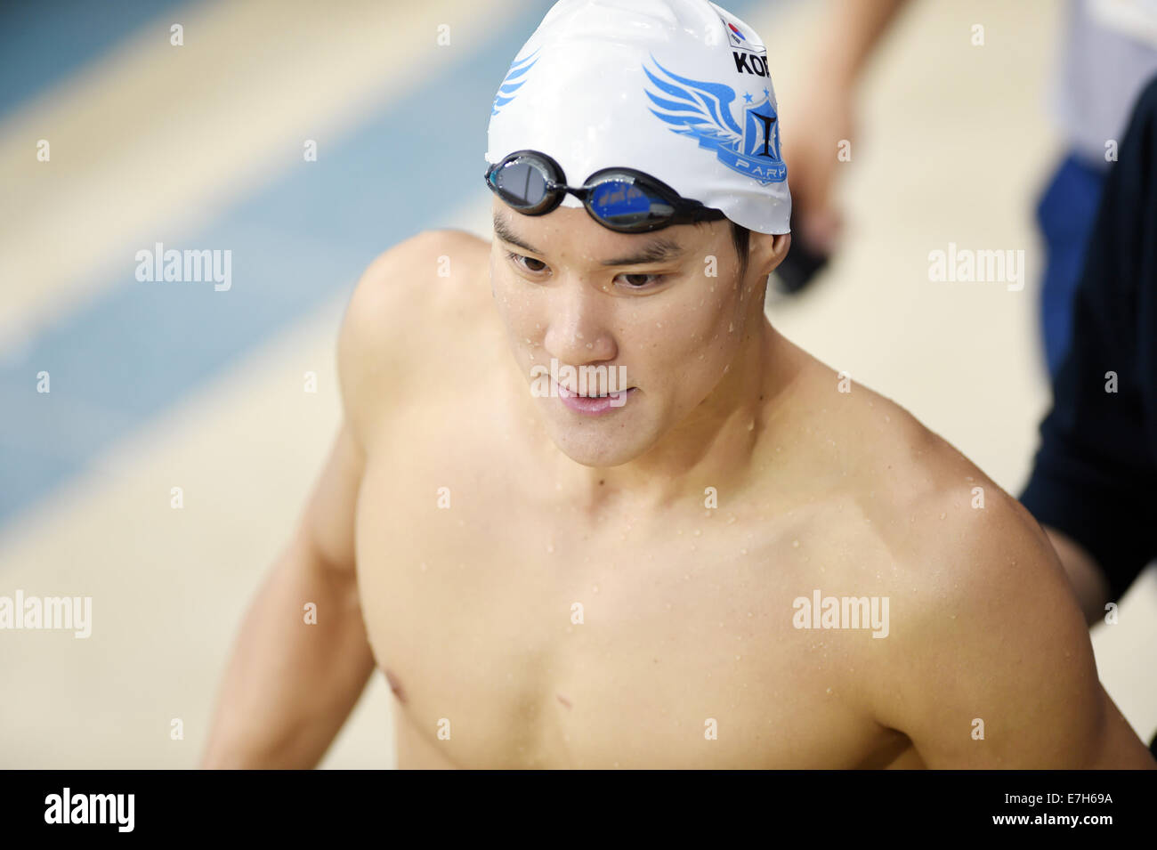 Incheon, South Korea. 18th Sep, 2014. South Korean athlete Park Tae ...