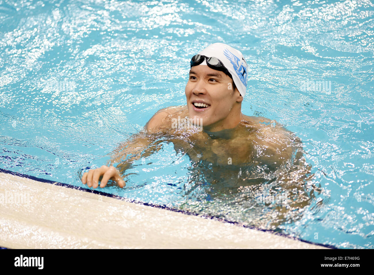 Incheon, South Korea. 18th Sep, 2014. South Korean athlete Park Tae ...