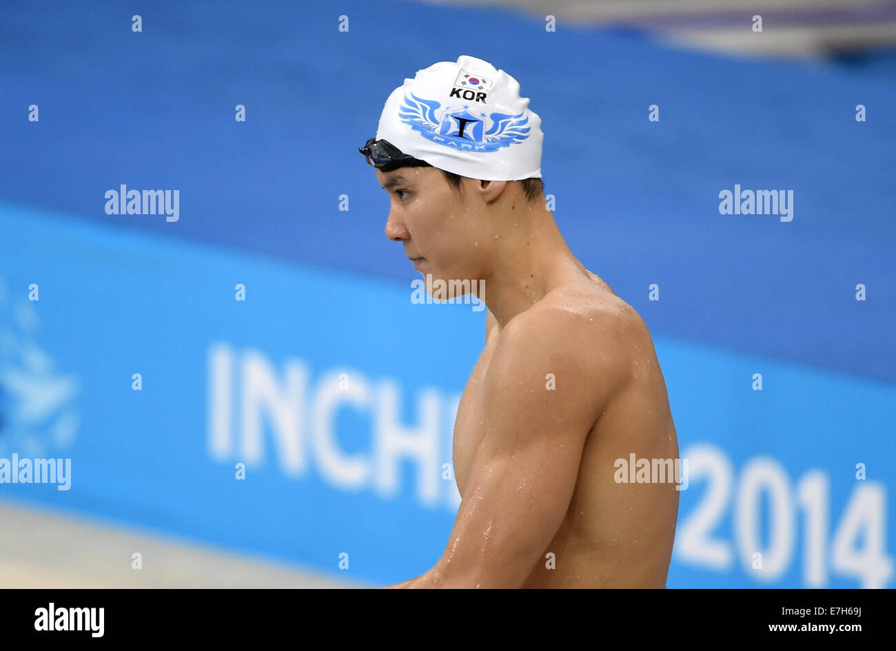 Incheon, South Korea. 18th Sep, 2014. South Korean athlete Park Tae ...