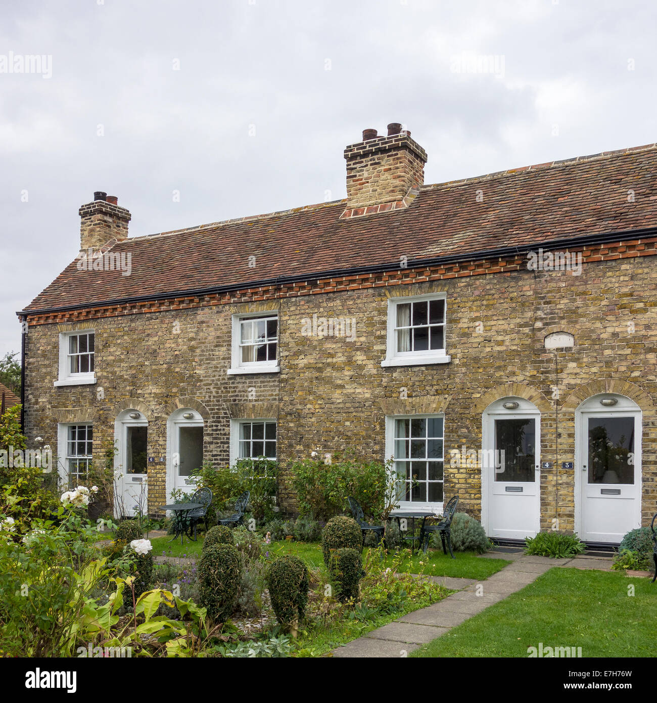 Alms houses The Cattle Market Sandwich Kent Stock Photo - Alamy