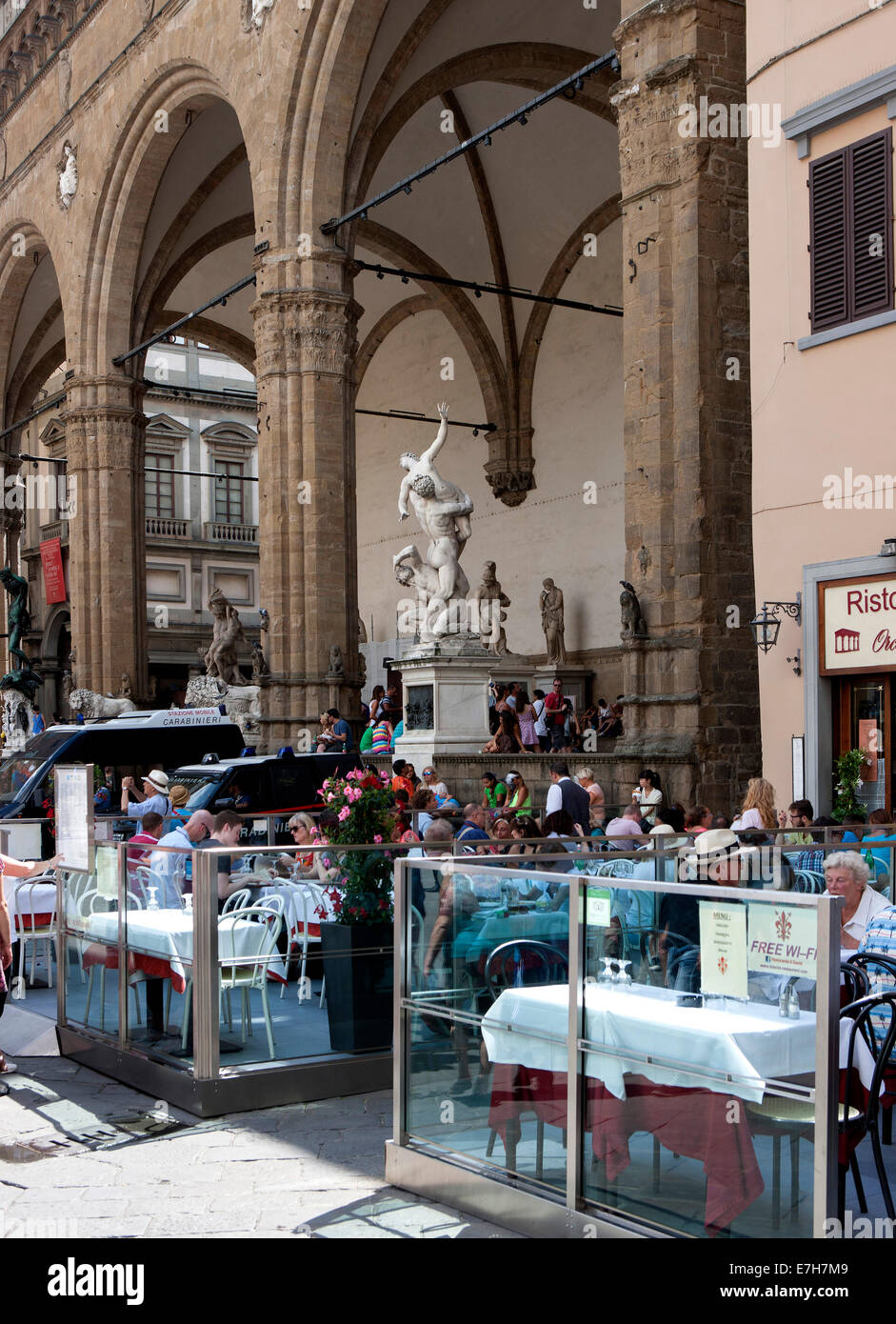Streets of Florence Firenze Tuscany Italy Stock Photo - Alamy