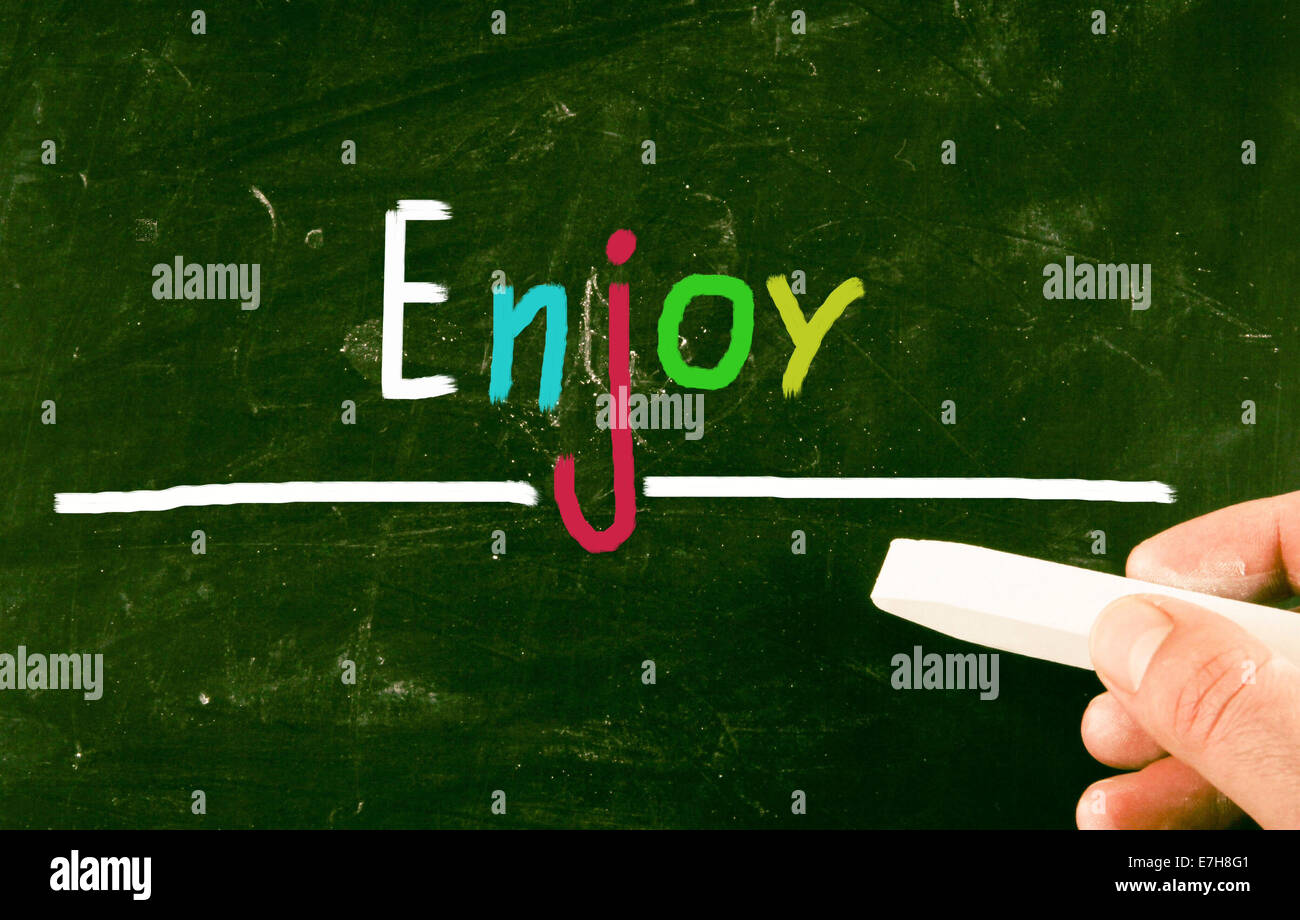 Enjoy simple things hi-res stock photography and images - Alamy